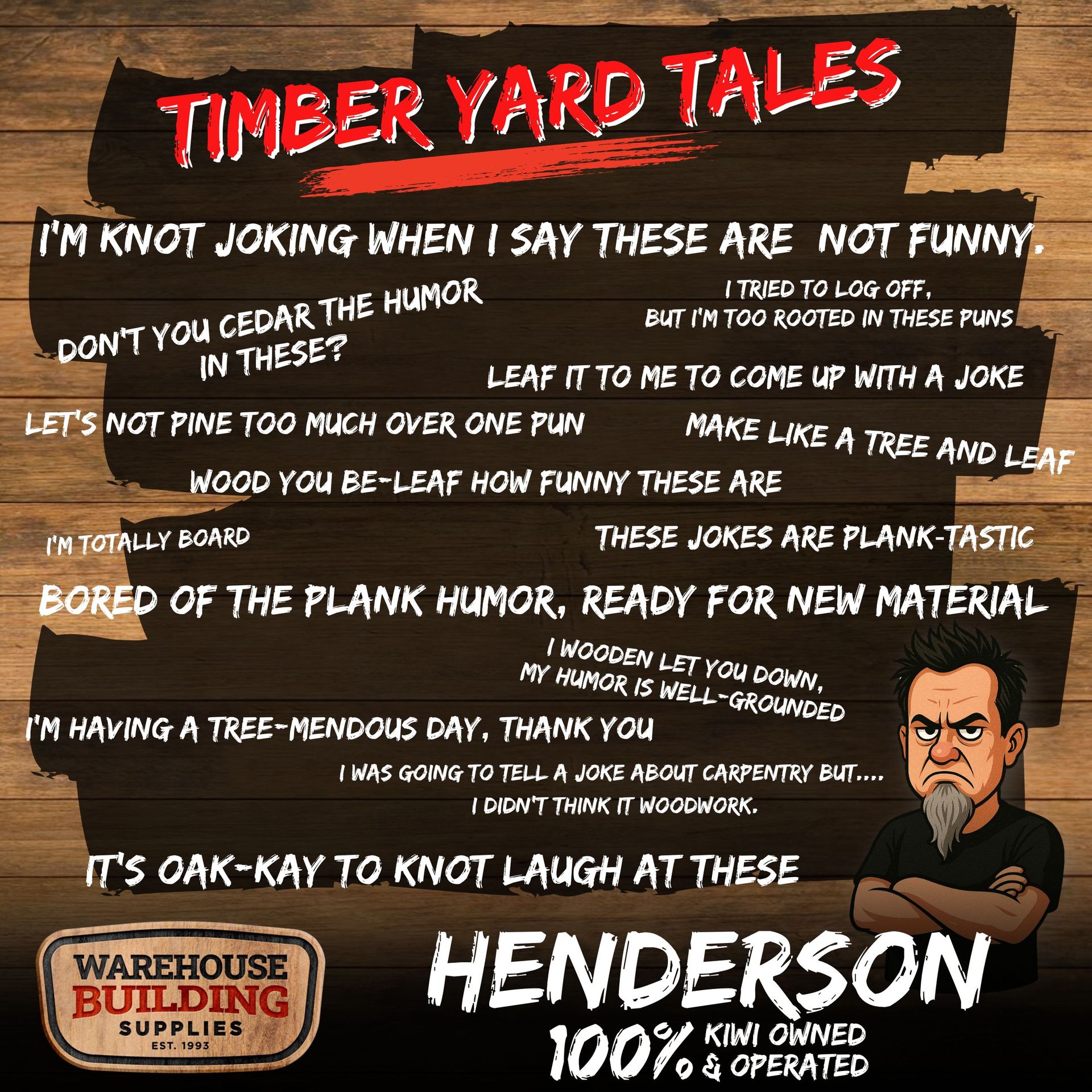 WBS Henderson: Timber Talk with Little Steve 2025