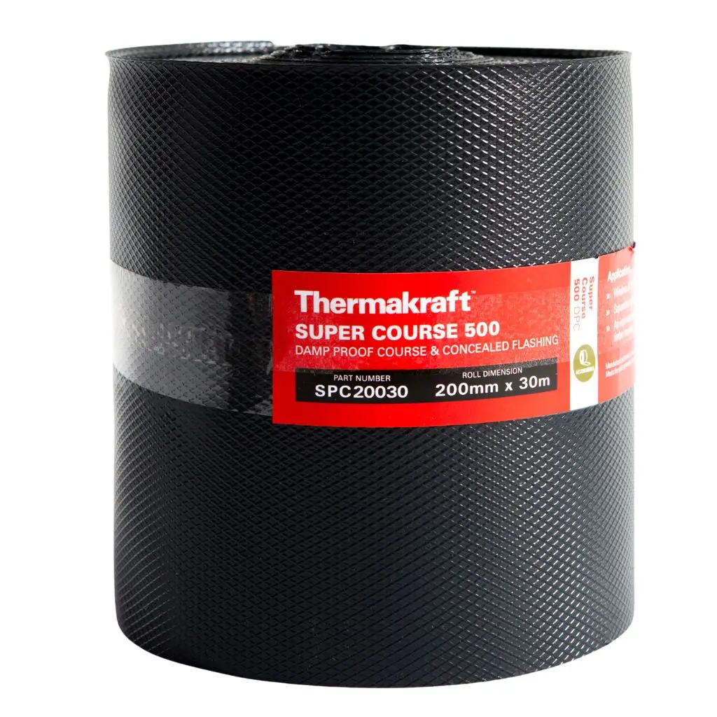SUPER COURSE 500 Synthetic DPC 200mm x30m | WBS Henderson