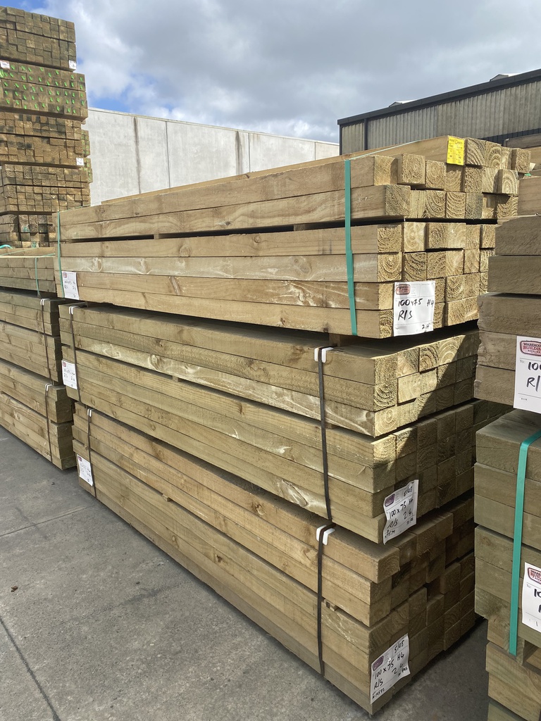 POST H4 RS 100 x 75 x 2100mm | Warehouse Building Supplies Henderson