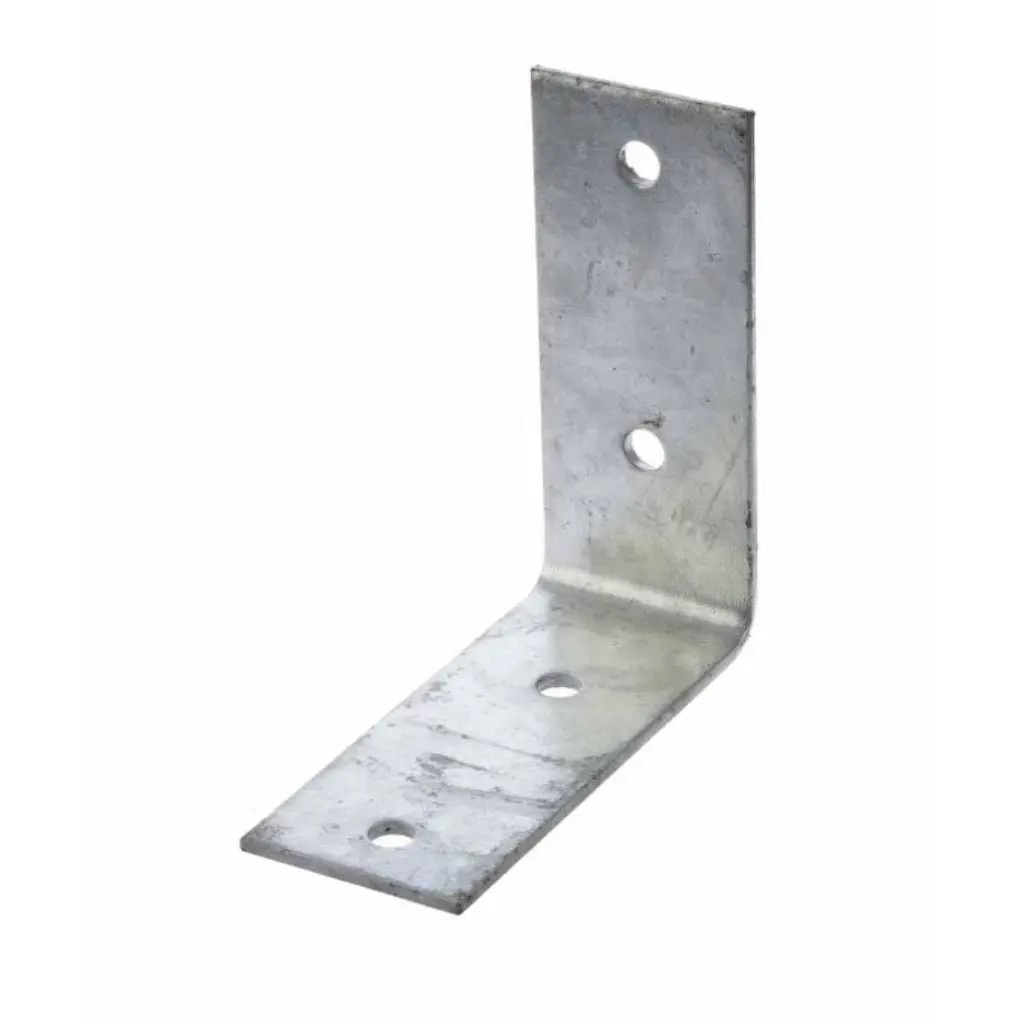 BOWMAC B58 Hot Dip Angle Bracket (no gusset) | Warehouse Building Supplies