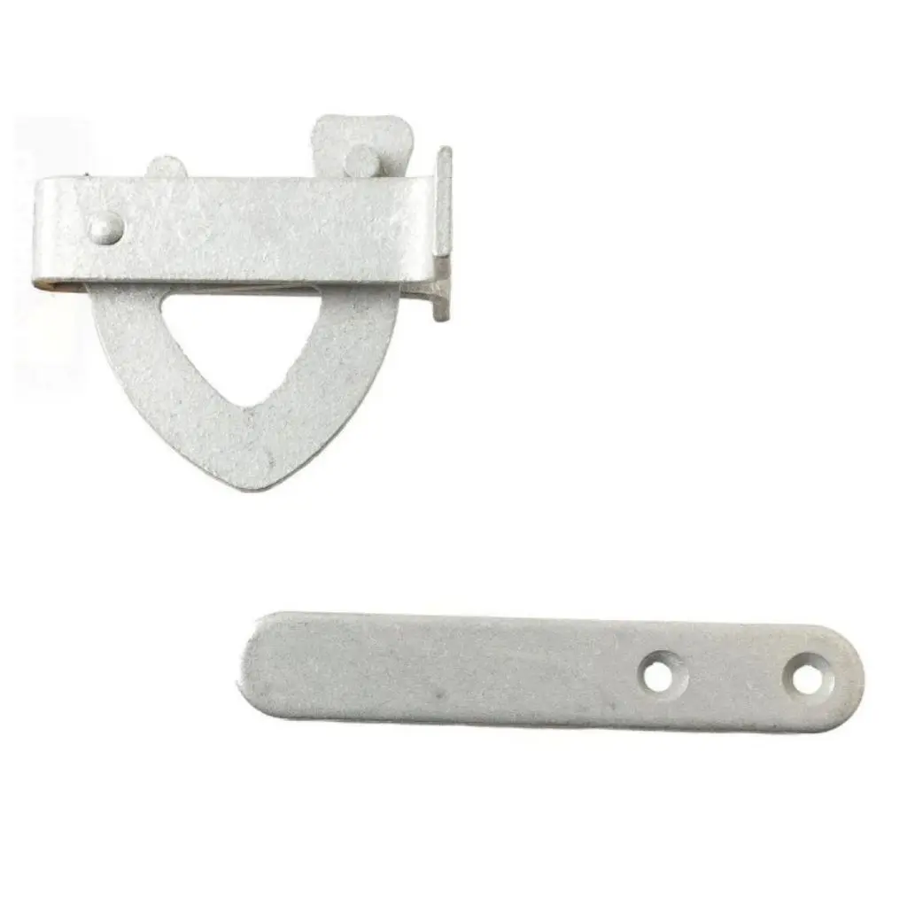 GATOR Gate Latch "D" Type Galvanised | Warehouse Building Supplies